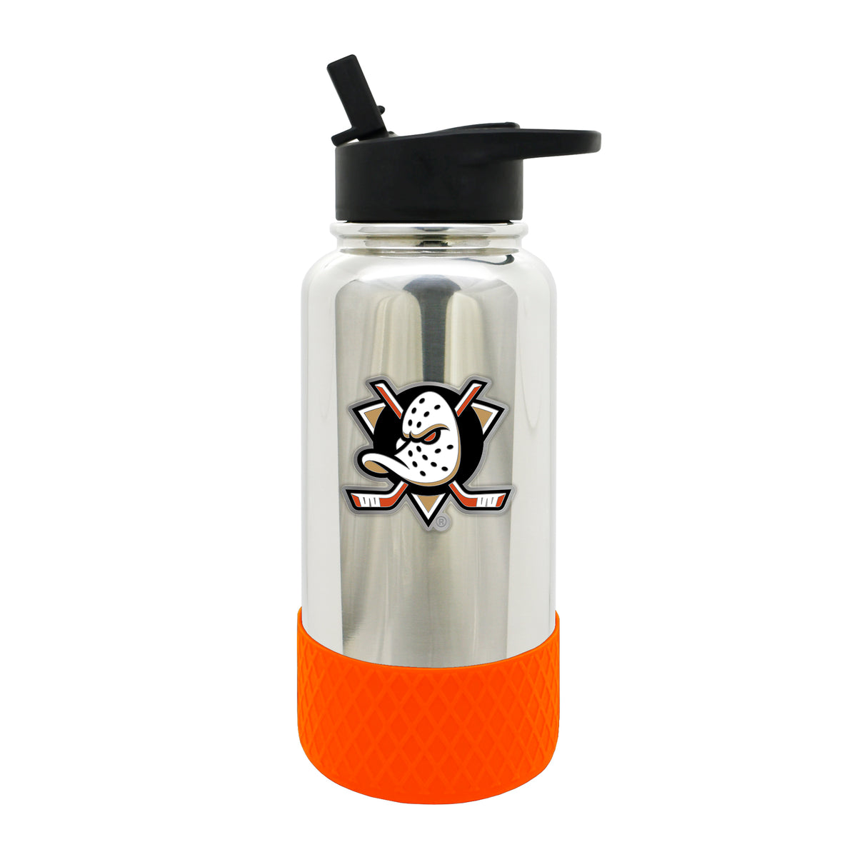 Anaheim Ducks 32 oz. Chrome Hydration Bottle – Great American