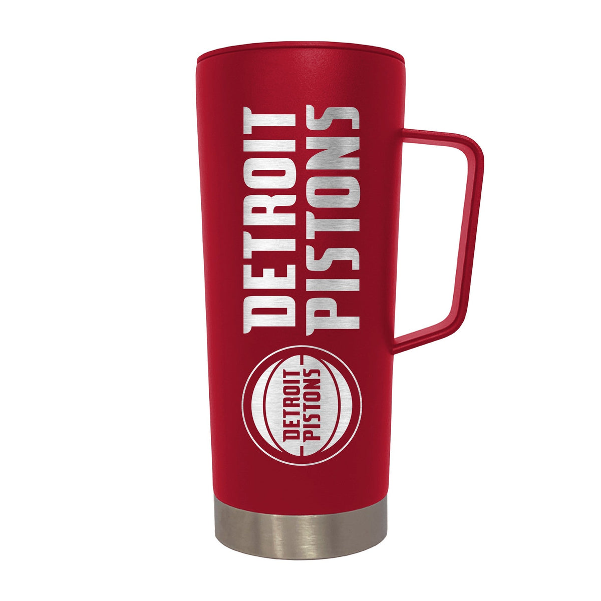 Detroit Pistons 18 oz. ROADIE with Handle Travel Mug – Great American