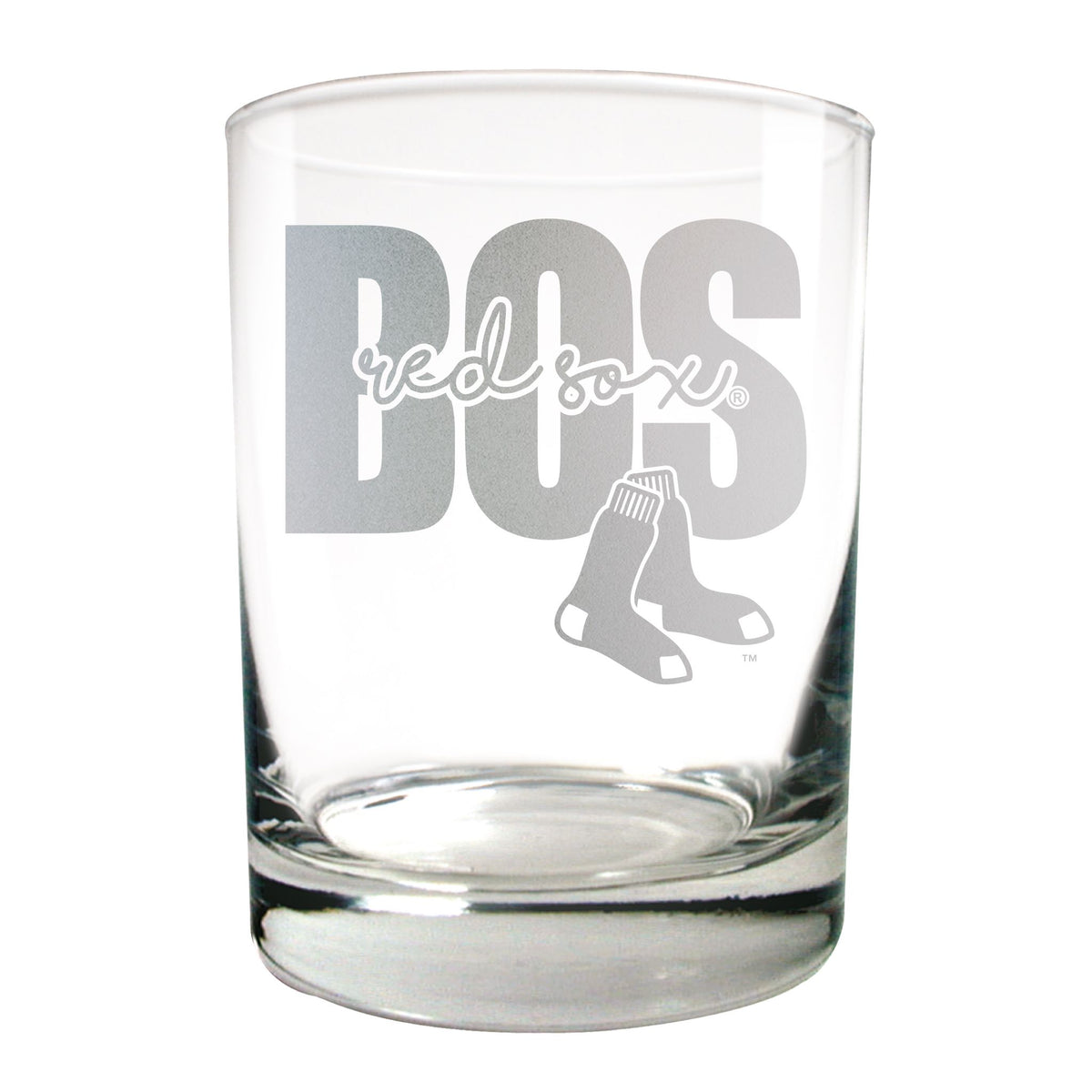 Boston Red Sox 14 oz. Rocks Glass – Great American