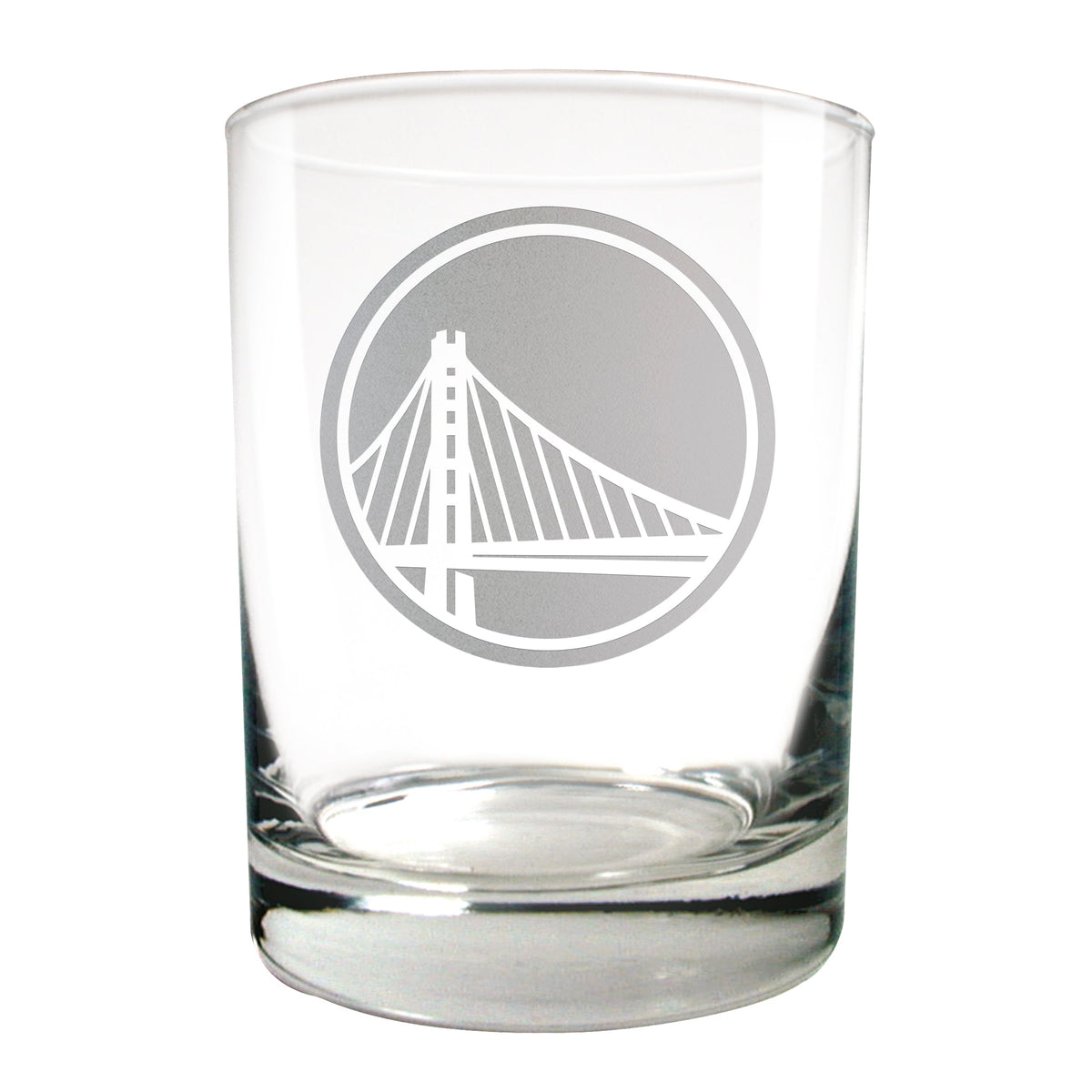 Golden State Warriors 14 oz. Rocks Glass – Great American