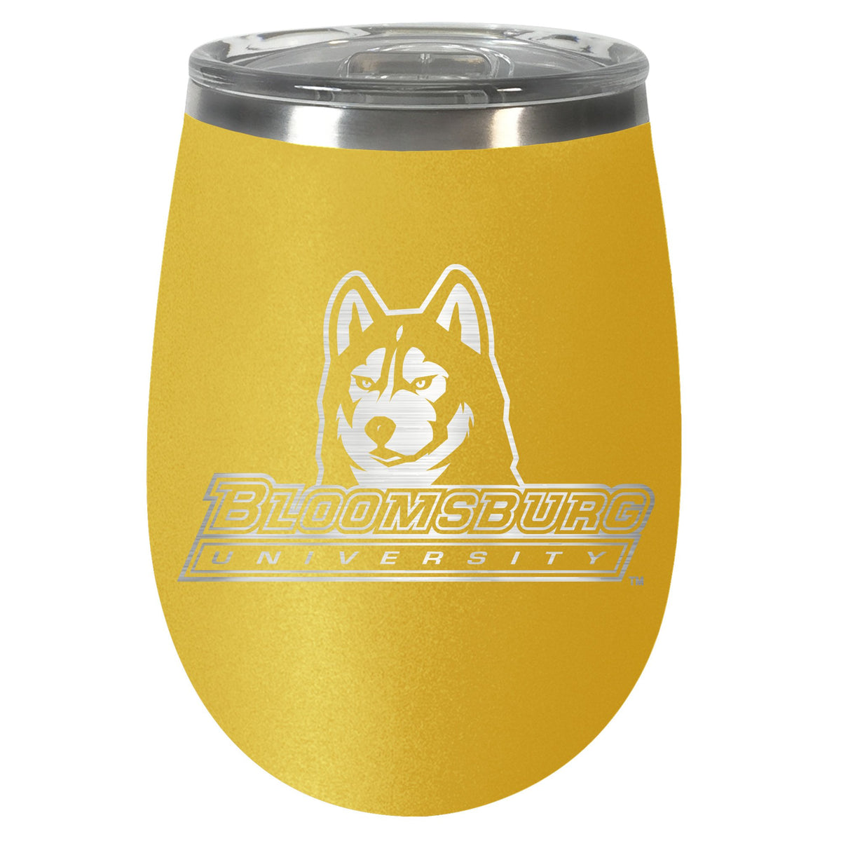 Bloomsburg University Huskies 10 oz. BLUSH Wine Tumbler – Great American