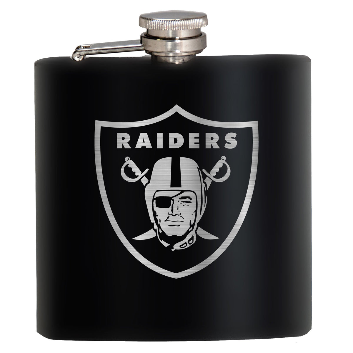 Las Vegas Raiders 6 oz. STEALTH Flask – Great American
